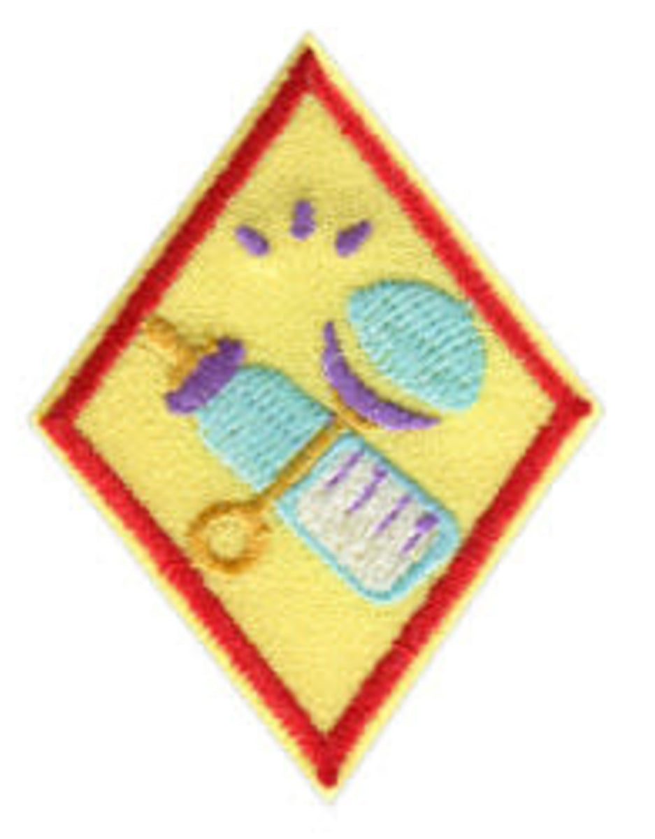 Cadette Babysitter Badge – Overseas Girl Scout World Shop