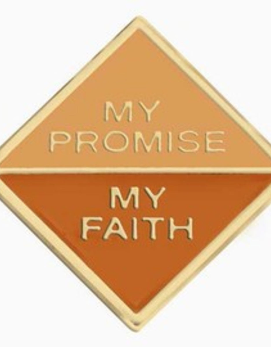 Senior My Promise, My Faith Pin - Year 1 – Overseas Girl Scout World Shop