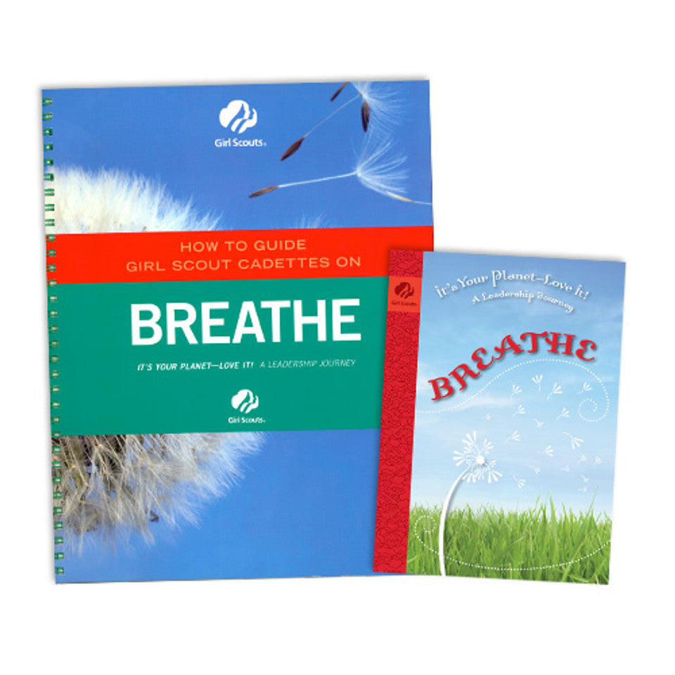 Cadette Breathe Adult Guide Journey Book Set – Overseas Girl Scout ...