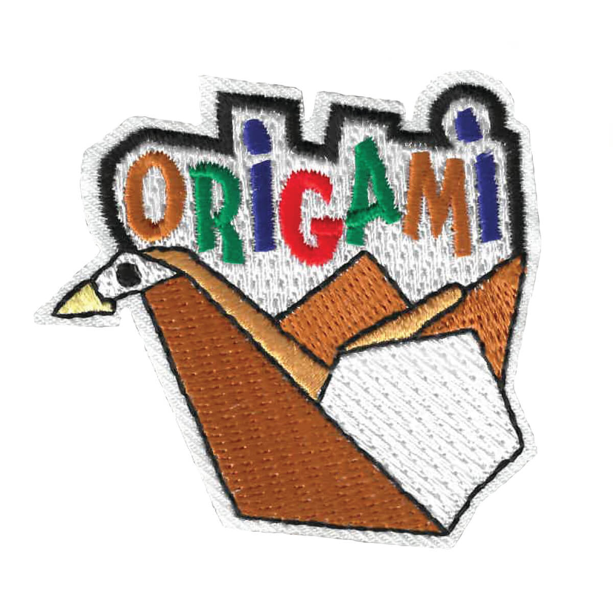 Origami Crane Patch – Overseas Girl Scout World Shop
