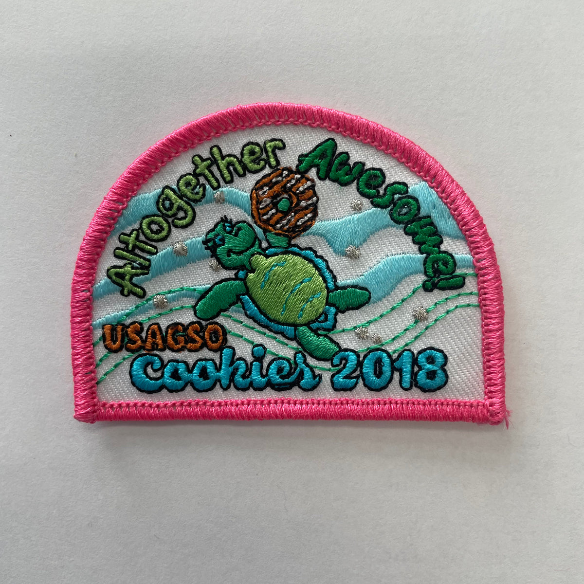 2018 "Turtle" Cookie Fun Patch – Overseas Girl Scout World Shop