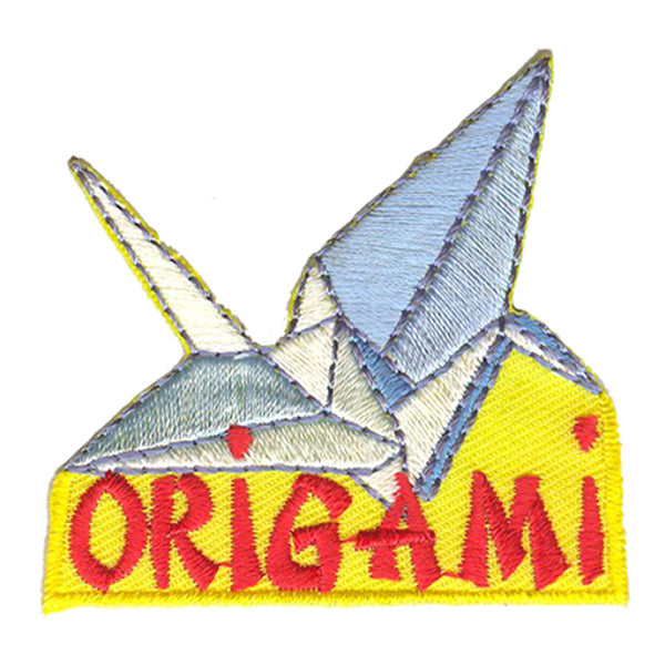 Origami Crane Patch – Overseas Girl Scout World Shop