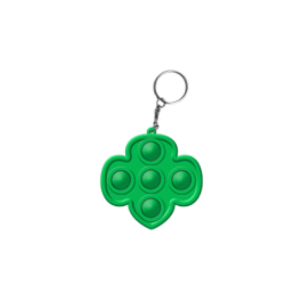 Trefoil Fun Finds Fidget Popper Keychain – Overseas Girl Scout World Shop